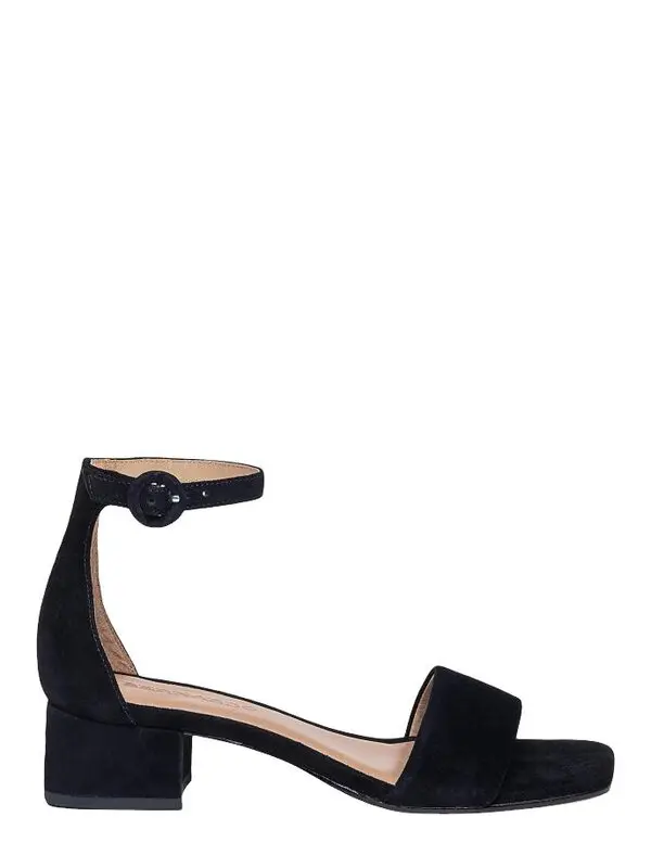 Bernardo Jalena Low Heel Sandals - Black