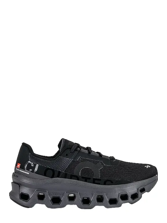 On Cloudmonster Sneaker - Black & Magnet