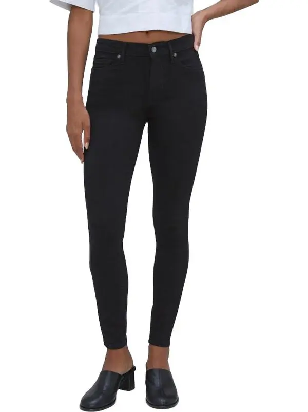 Everlane Mid-rise Skinny Stretch Jean - Black