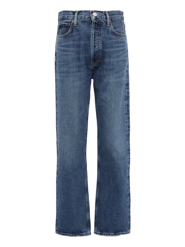 AGOLDE 90's Pinch High-rise Straight Jeans - Blue
