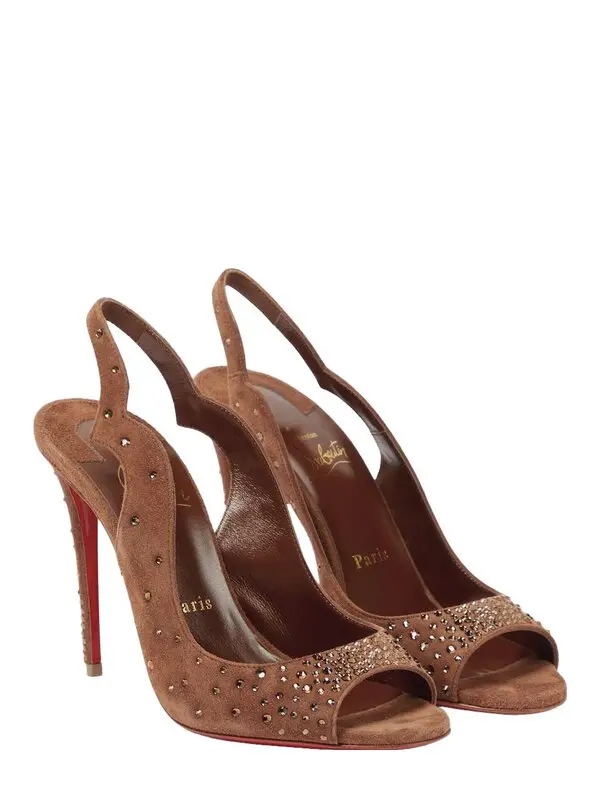 CHRISTIAN LOUBOUTIN Nudes Degrachick Sandals - Brown