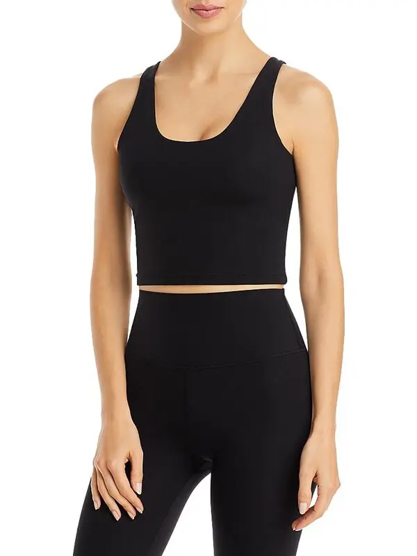 Splits59 Sprint Rigor Bra Cropped Tank - Black