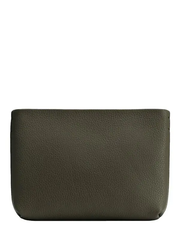 Cuyana Mini Zipper Pouch - Dark Green