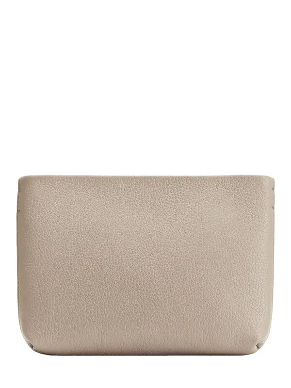 Cuyana Mini Zipper Pouch - Stone