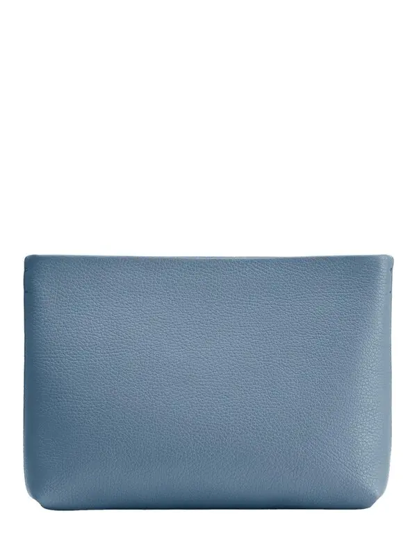 Cuyana Small Zipper Pouch - Azure