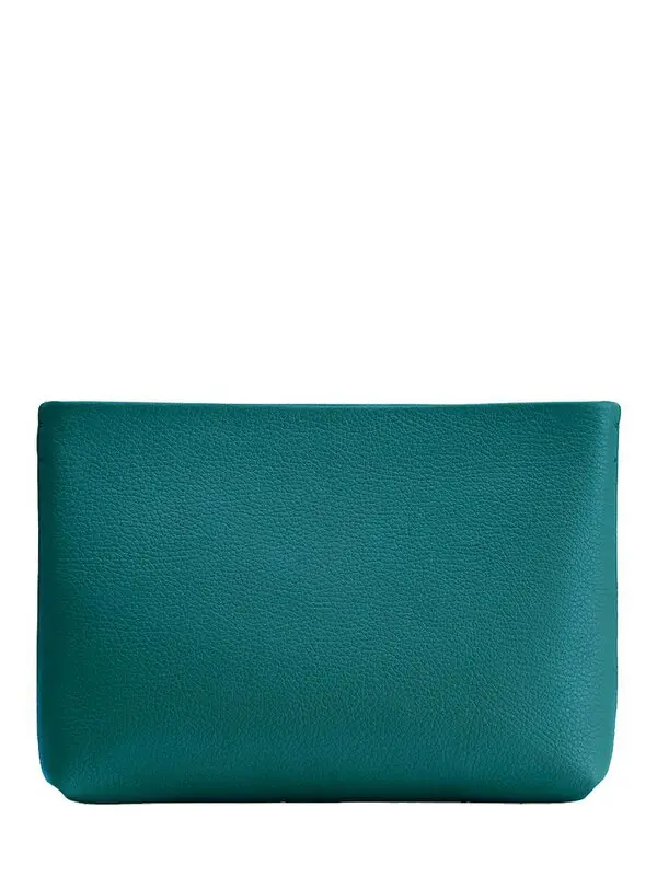 Cuyana Small Zipper Pouch - Ceruleo