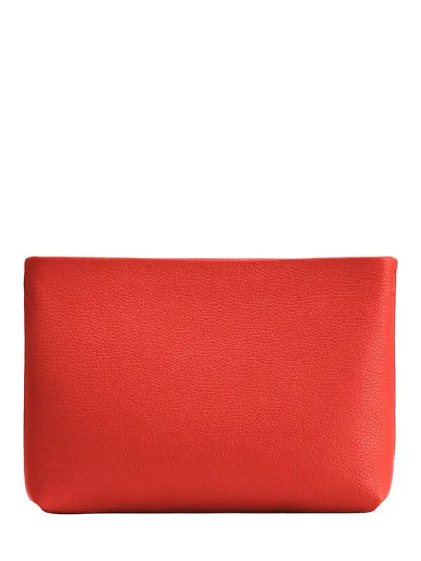 Cuyana Small Zipper Pouch - Chili
