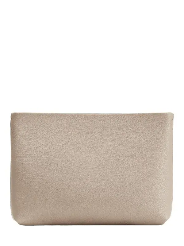 Cuyana Small Zipper Pouch - Stone