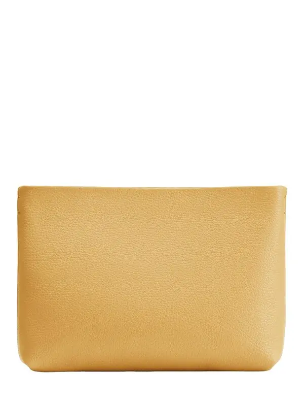 Cuyana Small Zipper Pouch - Yellow