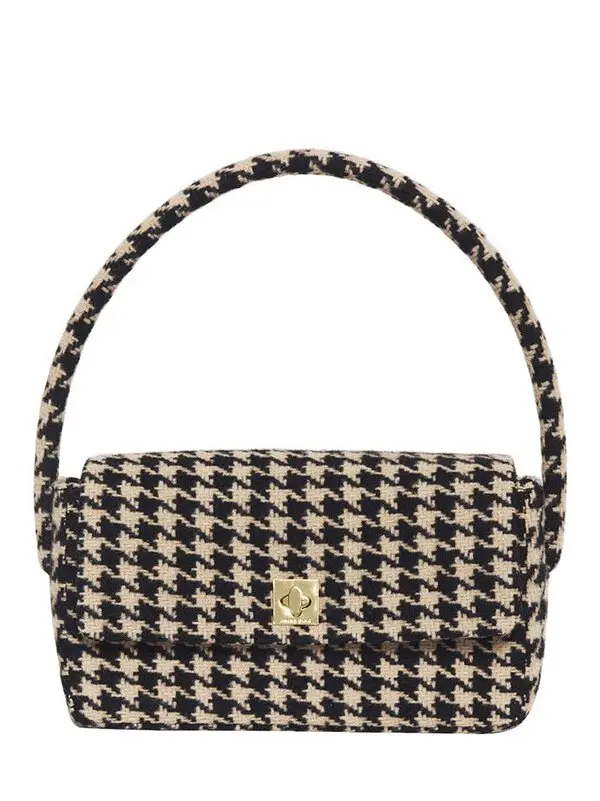 ANINE BING Nico Bag - Houndstooth