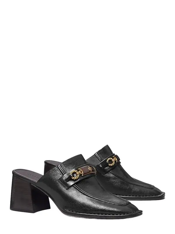 Tory Burch Perrine Heel Mule - Perfect Black