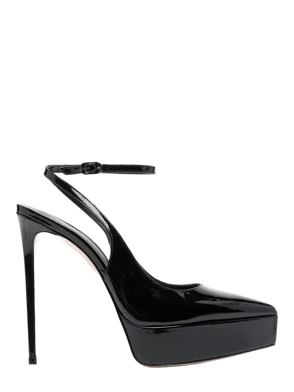 LE SILLA Uma Slingback Pumps - Black