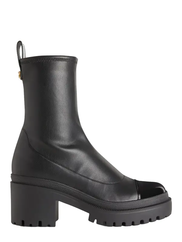 GIUSEPPE ZANOTTI 70mm Vicentha Chunky Boots - Black