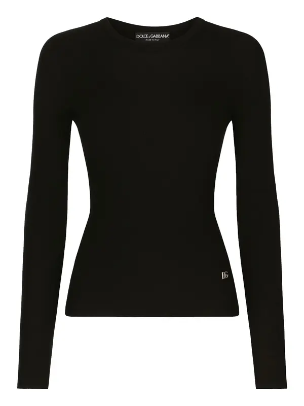 Dolce & Gabbana Dg-logo Jumper - Black