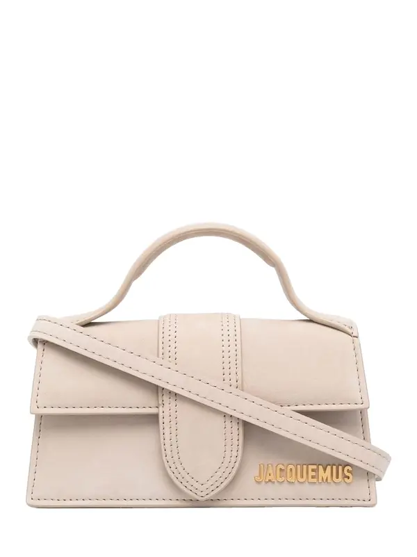 Jacquemus Le Bambino Leather Tote - Neutrals