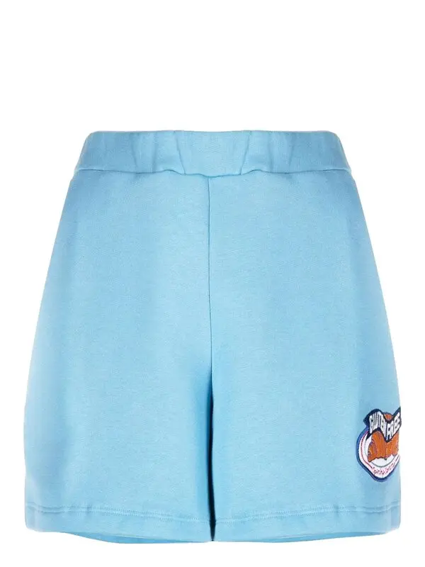 Opening Ceremony Patch-detail Track Shorts - Blue