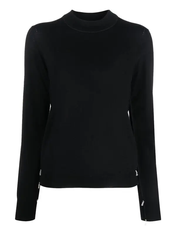 MAISON MARGIELA Work-in-progress Wool Jumper - Black