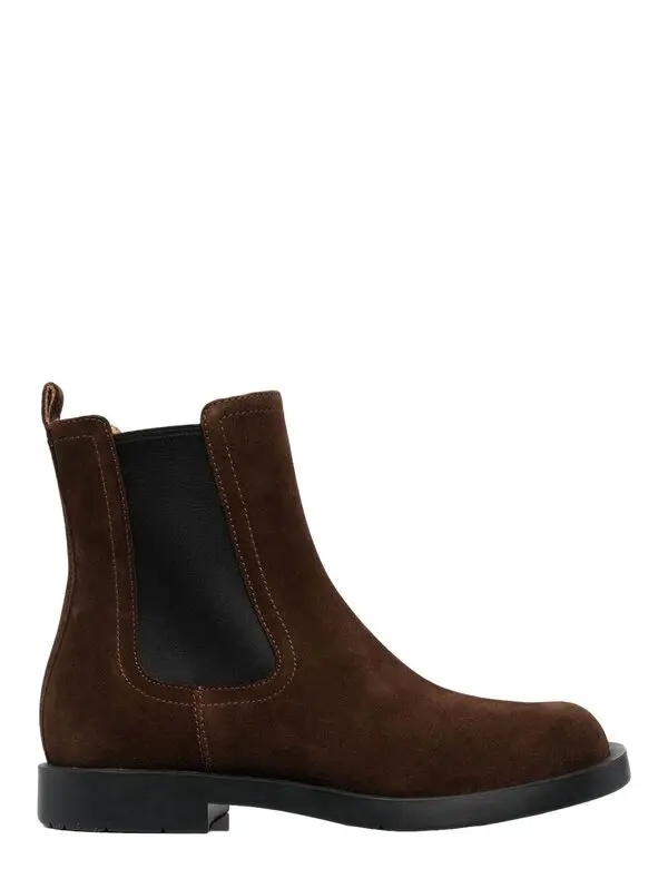 Camper 1978 Suede Ankle Chelsea Boots - Brown