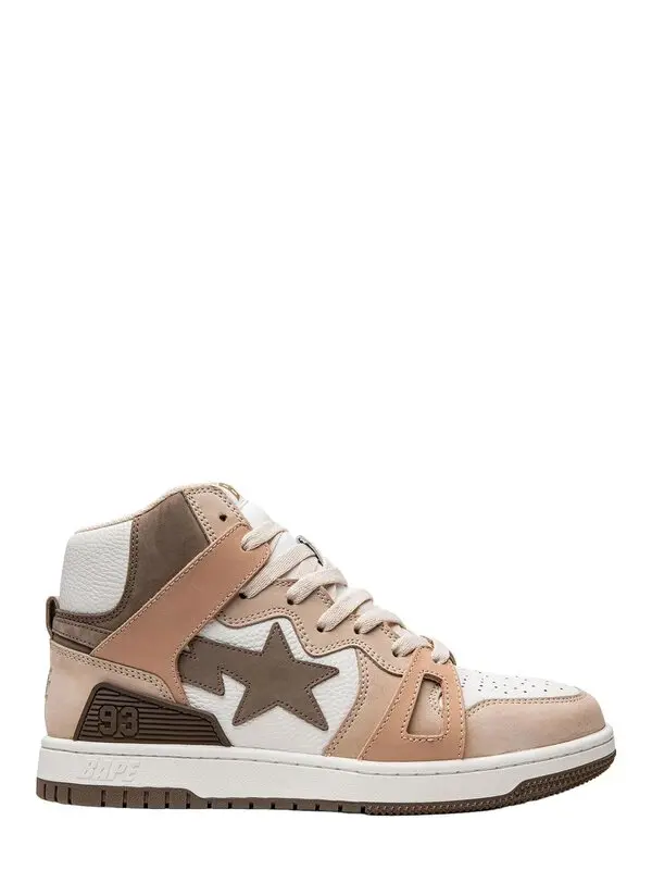 A BATHING APE Sta 93 Hi M2 Sneakers - Neutrals