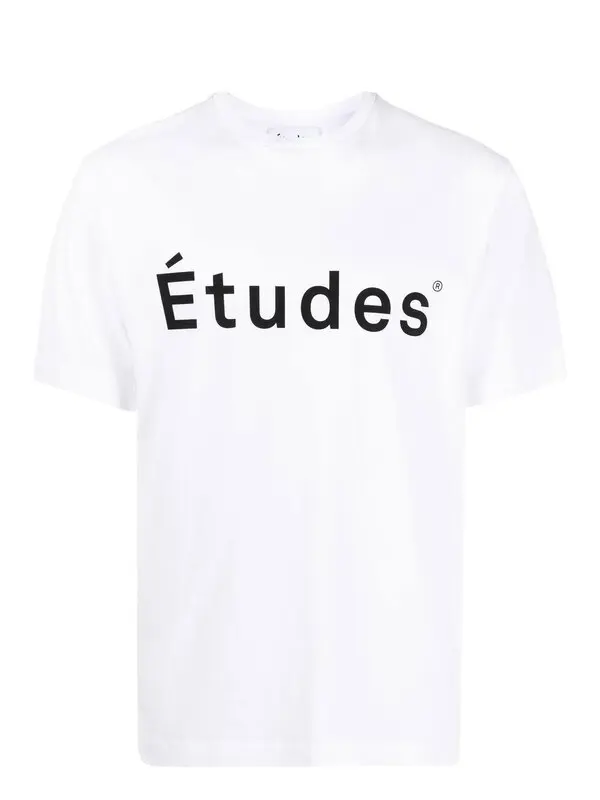 ÉTUDES STUDIO Wonder Logo-print T-shirt - White