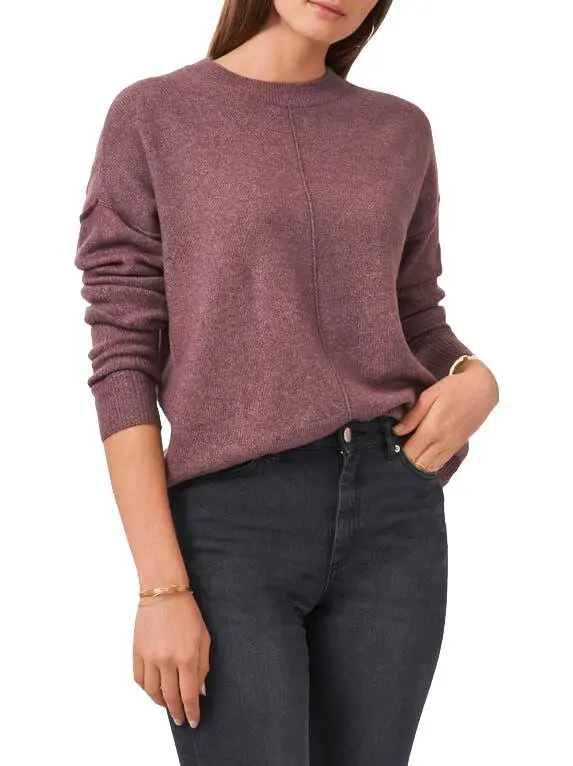 Vince Camuto Exposed Seam Crewneck Sweater - Cuddle