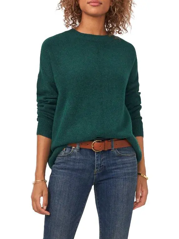 Vince Camuto Exposed Seam Crewneck Sweater - Wise