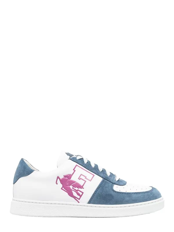 Etro Pegaso Two-tone Sneakers - White