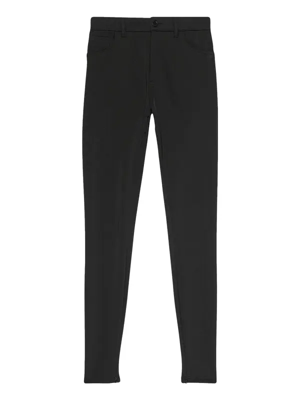Balenciaga High-waisted Leggings - Black