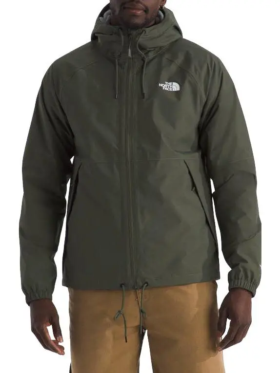 The North Face Antora Waterproof Rain Hoodie - New Taupe Green