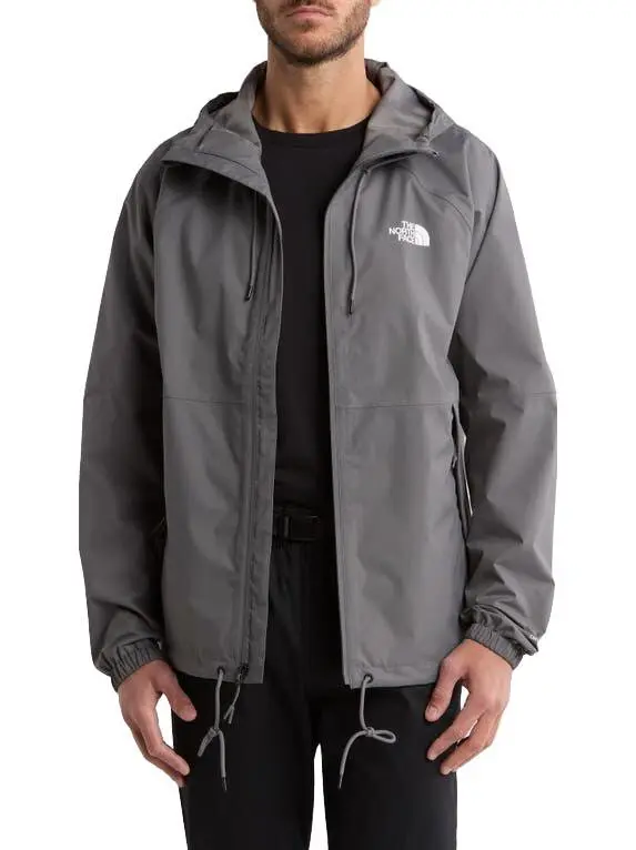 The North Face Antora Waterproof Rain Hoodie - Smoked Pearl-npf