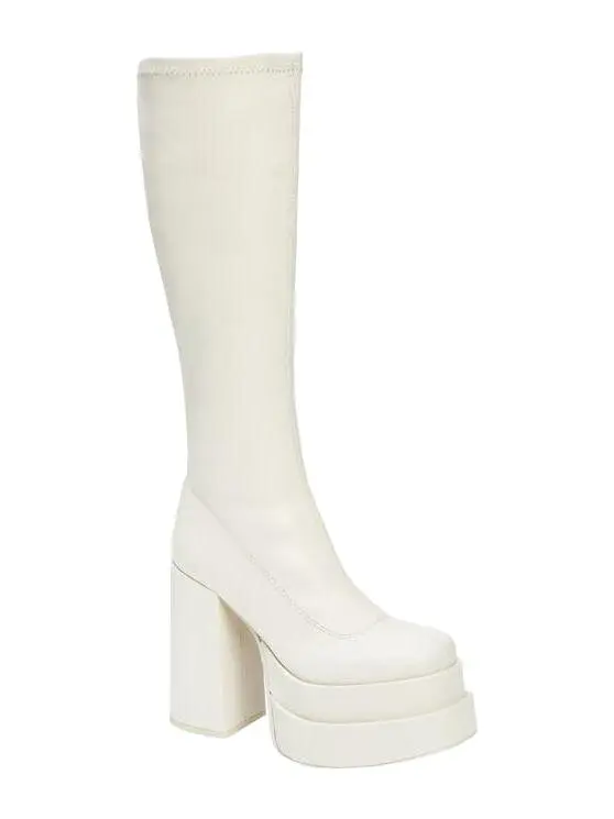 Steve Madden Cypress Platform Boot - Off White