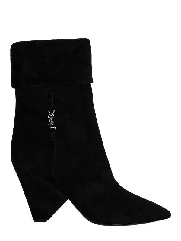 Saint Laurent Liz 85 Boots - Nero
