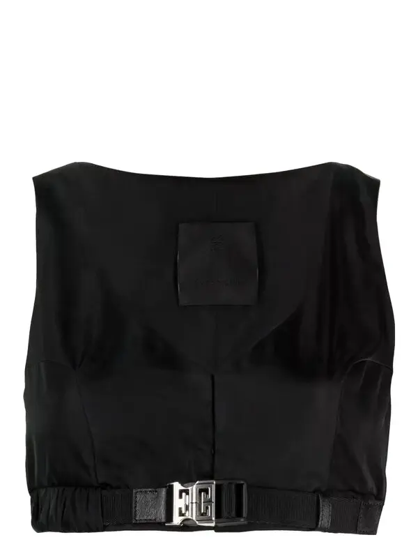 Givenchy 4g Buckle Vest Top - Black