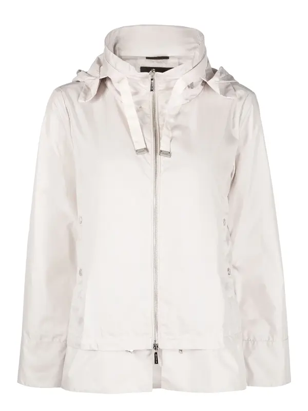 MOORER Sinia Hooded Jacket - White