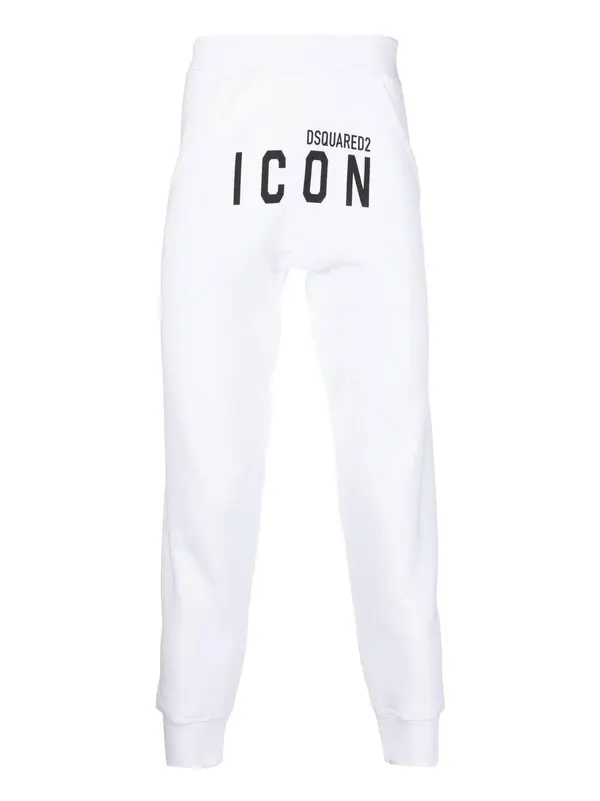 Dsquared2 Icon-print Track Pants - White