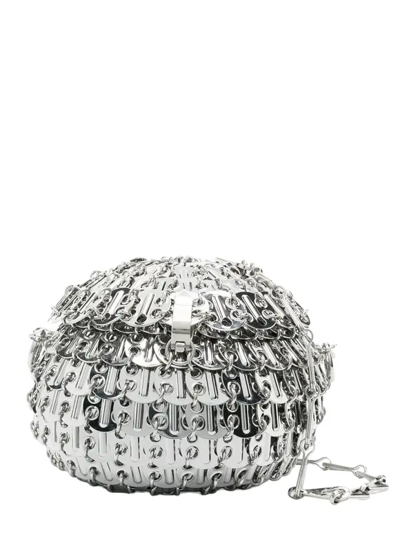 Rabanne 1969 Party Ball Shoulder Bag - Silver