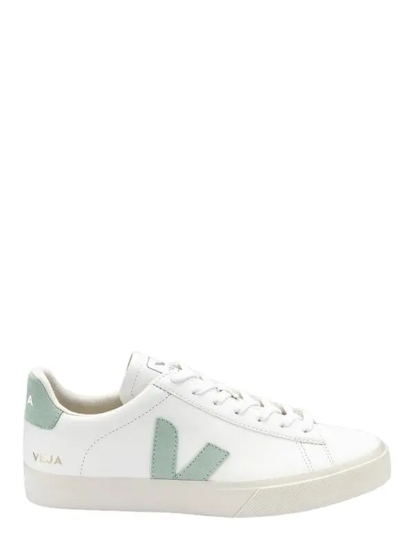 VEJA S Campo Leather-trim Low-top Sneakers Sneakers - Matcha