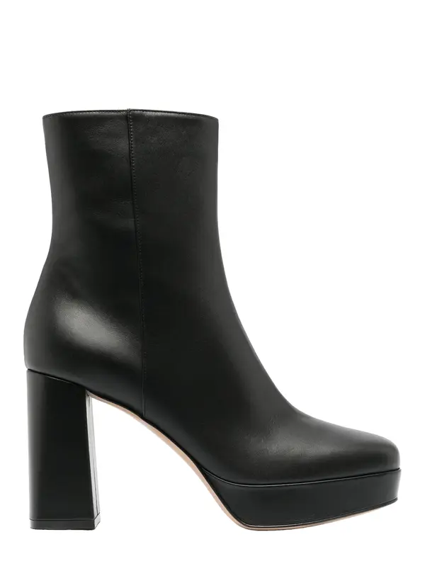 GIANVITO ROSSI 100mm Daisan Ankle Boots - Black