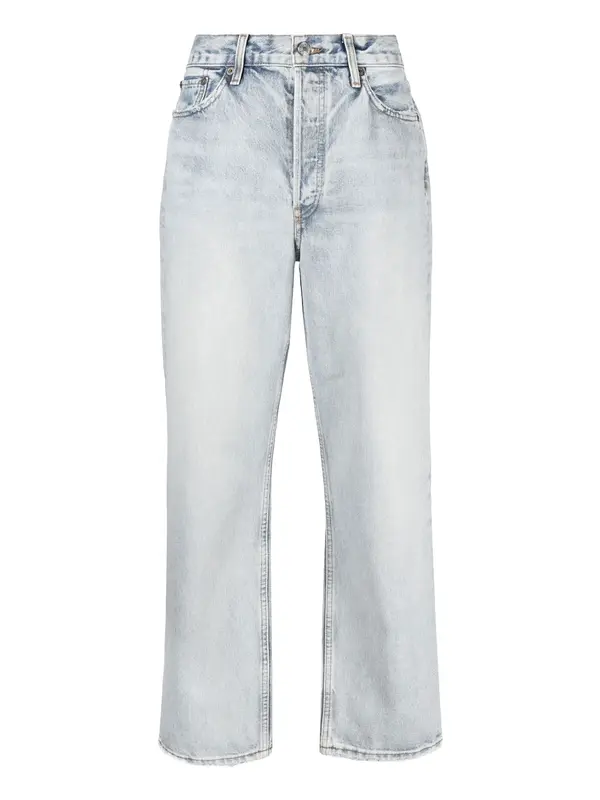 RE/DONE Straight-leg Jeans - Blue