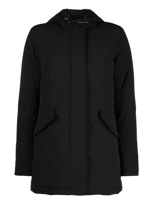 Woolrich Hooded Padded Jacket - Black