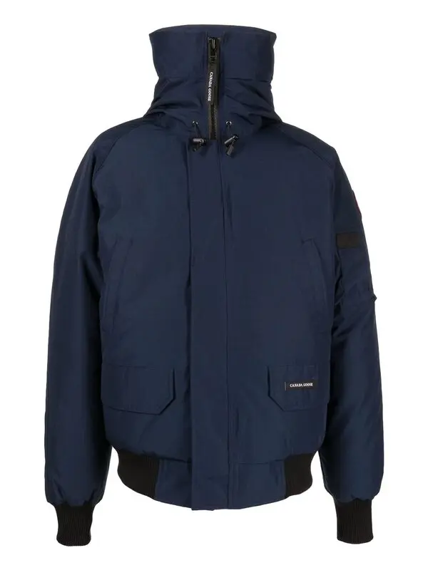Canada Goose Chilliwack Hooded Bomber Jacket - Blue