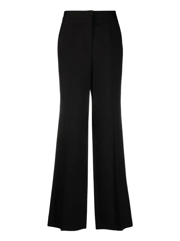 Stella McCartney Wool Flared Trousers - Black