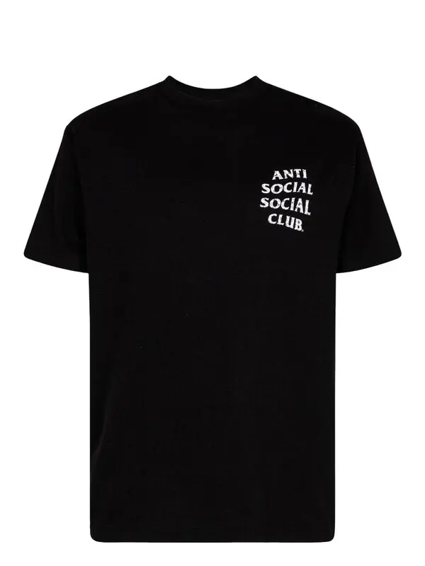 ANTI SOCIAL SOCIAL CLUB X Case Study Flag T-shirt - Black