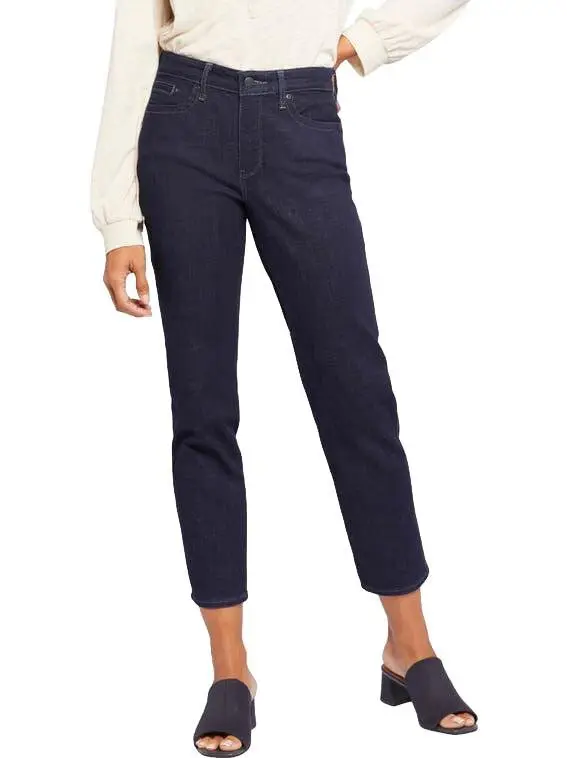 NYDJ Stella High Waist Ankle Tapered Jeans - Rinse