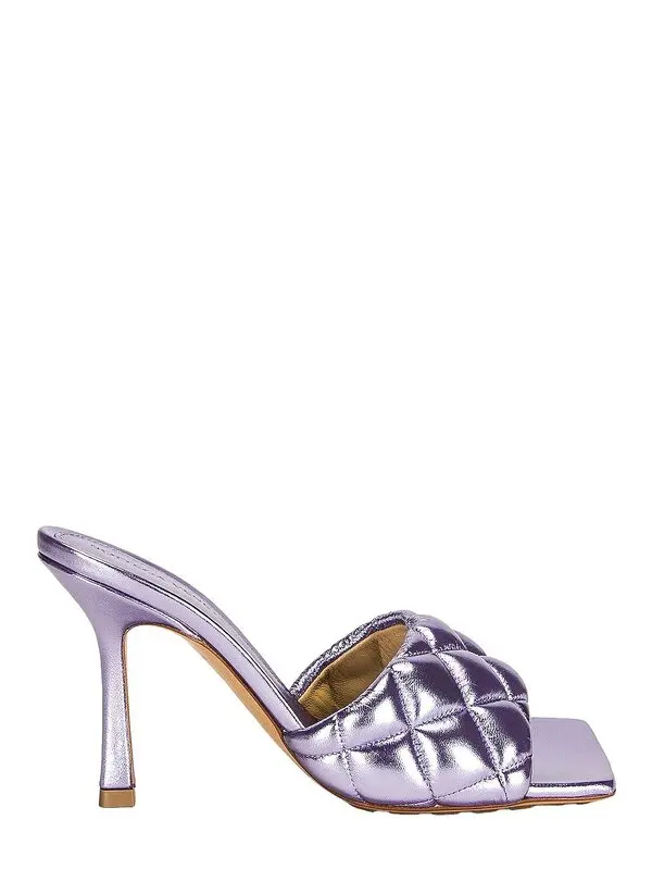 Bottega Veneta Padded Mule Sandals - Wisteria