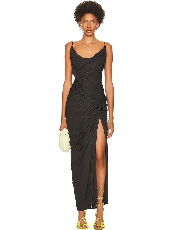 Bottega Veneta Sleeveless Maxi Dress - Fondant