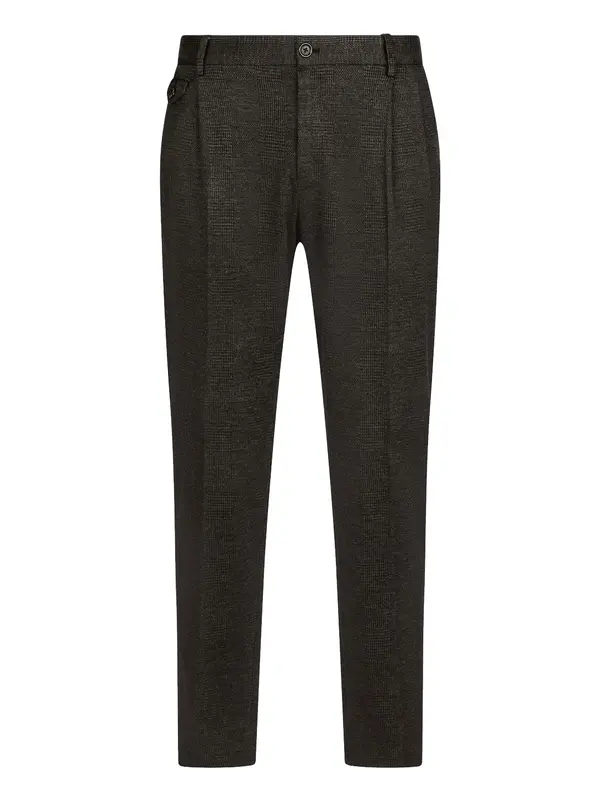 Dolce & Gabbana Straight-leg Trousers - Black