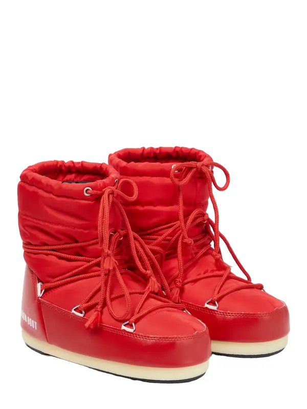 Moon Boot Light Low Icon Evolution Boots - Red