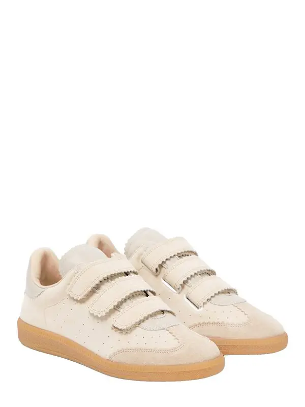 Isabel Marant Beth Suede Sneakers - Beige