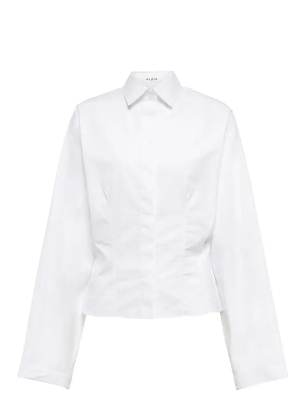 Alaïa Cotton Shirt - White